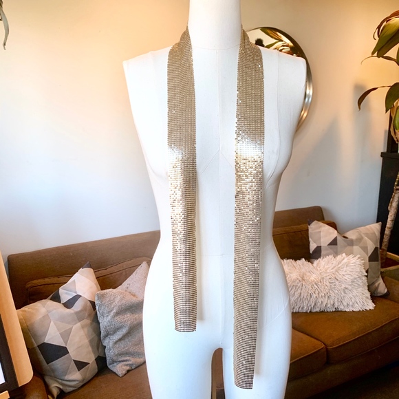 Jewelry | Chain Metal Scarf Necklace | Poshmark